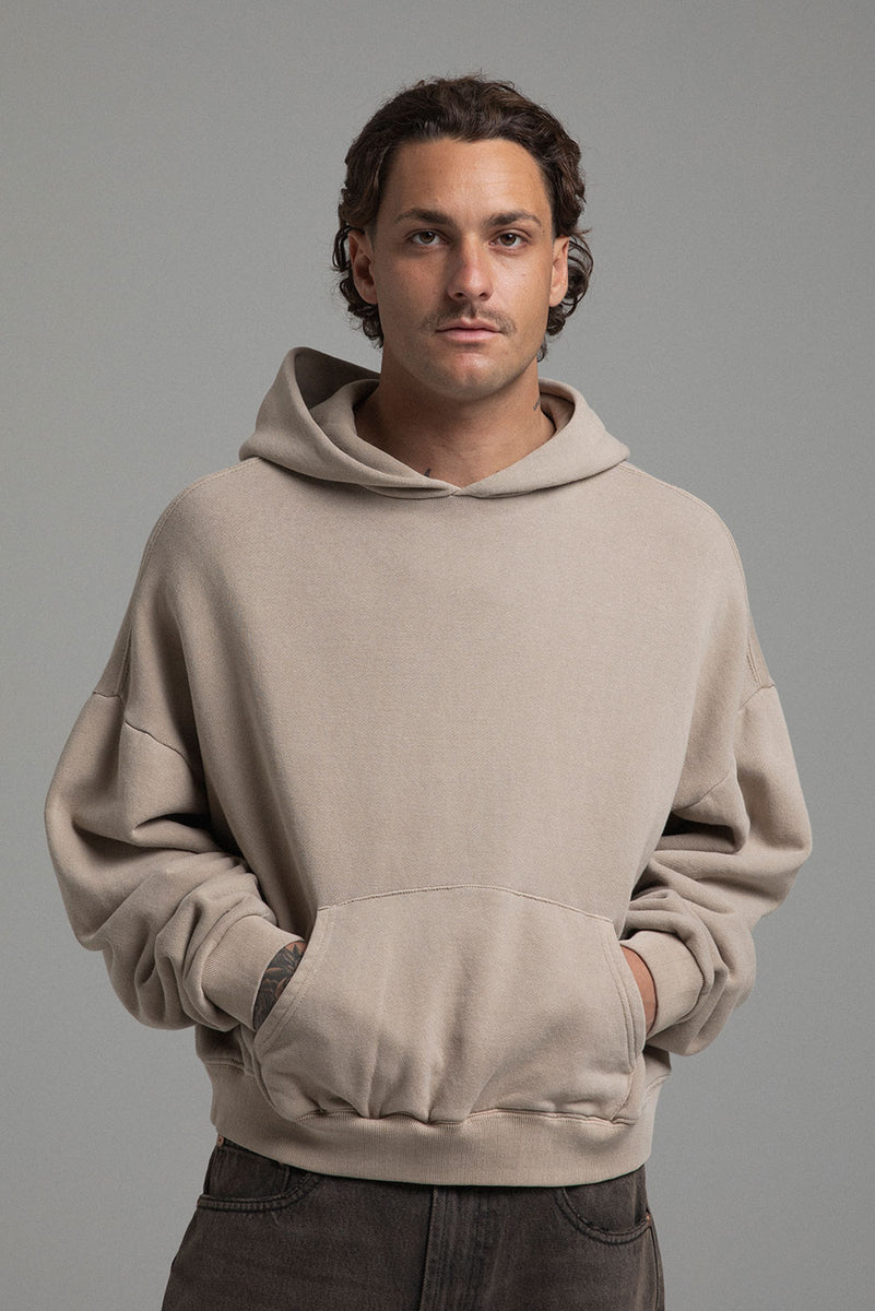 TUBULAR HOODIE in FOG – Elwood Clothing