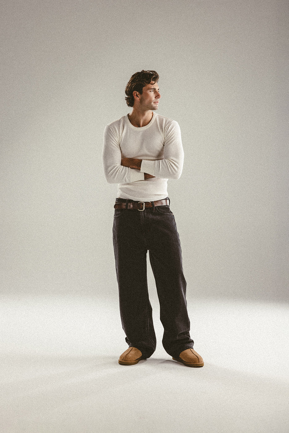 STRAIGHT LEG DENIM PANT in WASHED BLACK – Elwood Clothing
