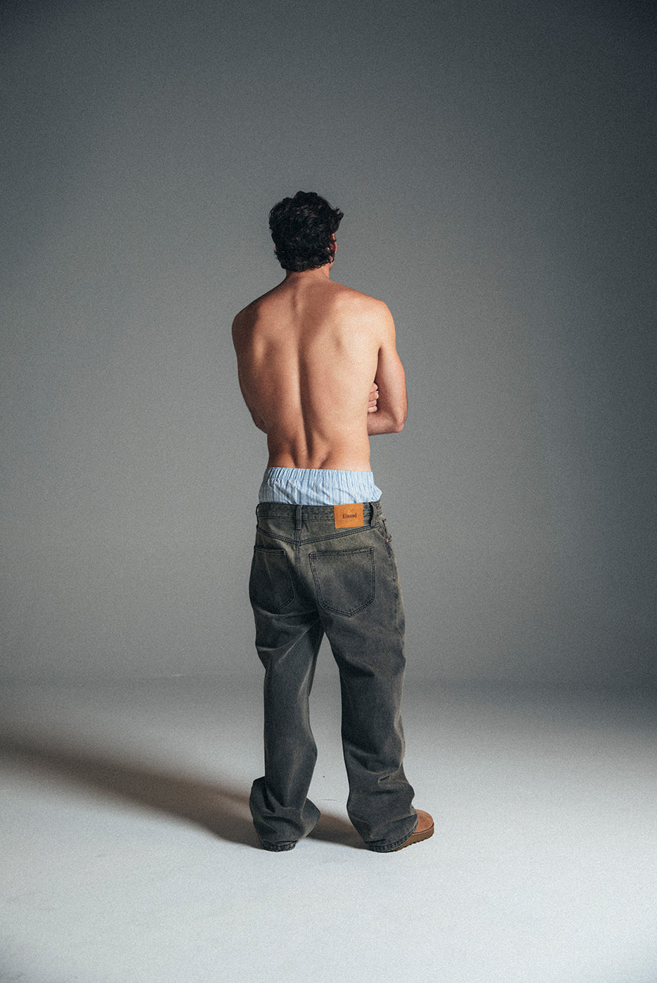 BAGGY DENIM PANT in WORN OUT WASH – Elwood Clothing