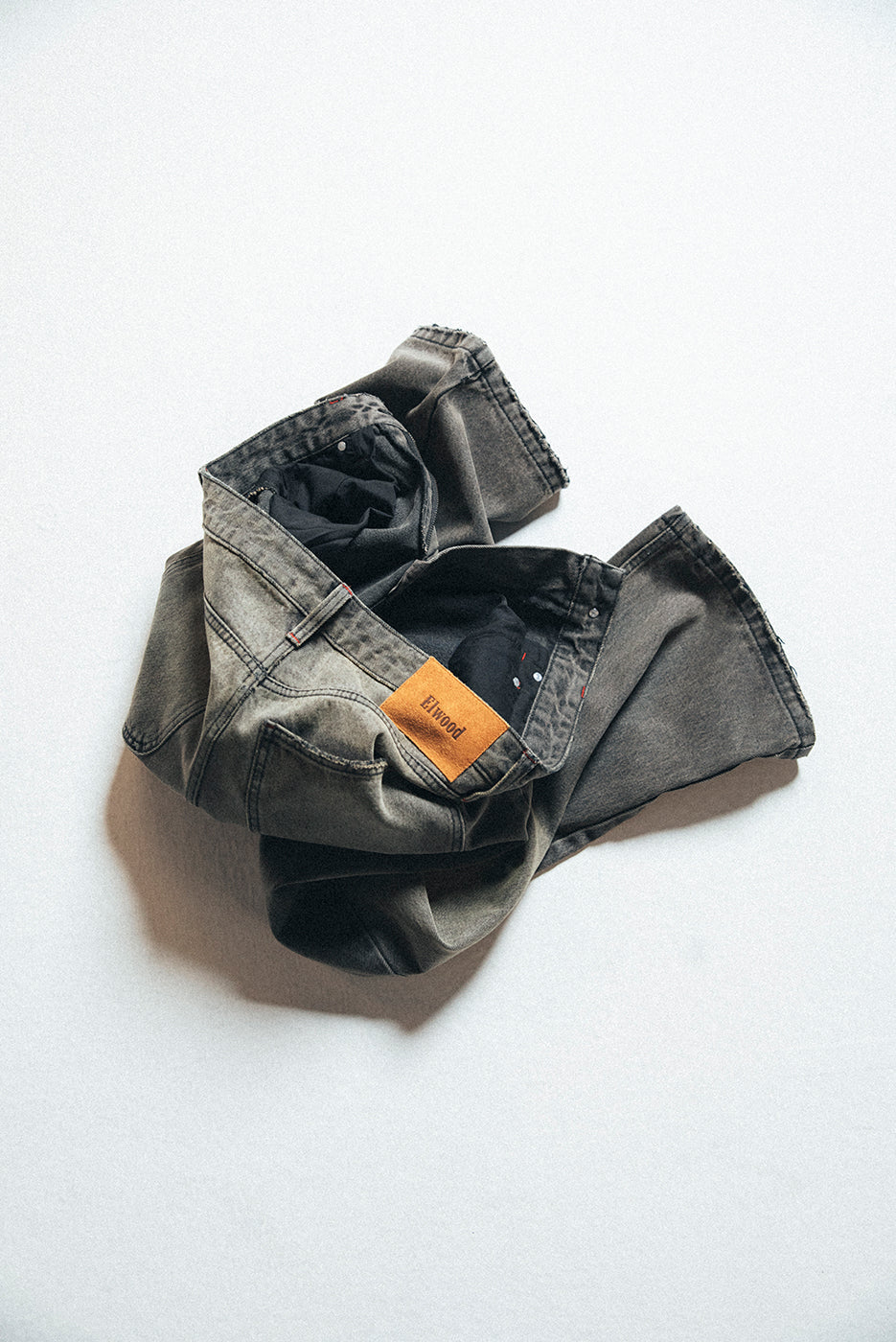 BAGGY DENIM PANT in WORN OUT WASH – Elwood Clothing