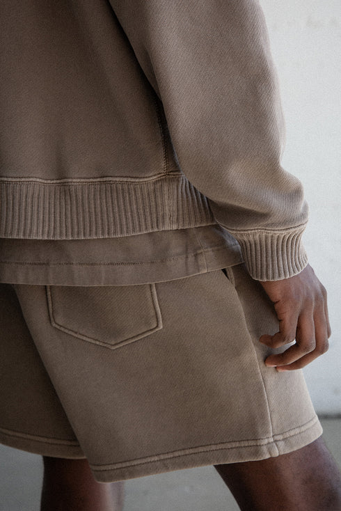 OVERSIZED CORE TEE in VINTAGE BROWN – Elwood Clothing