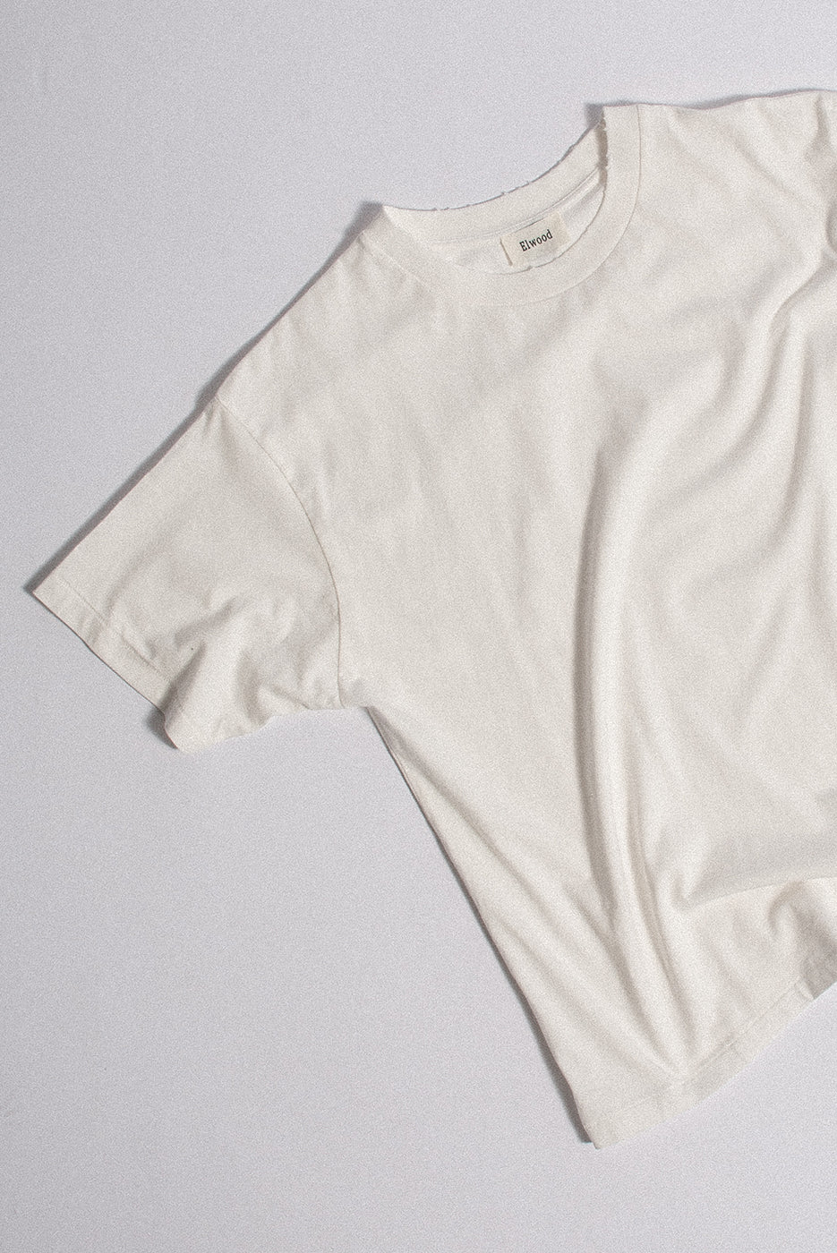 OVERSIZED CORE TEE in VINTAGE WHITE – Elwood Clothing