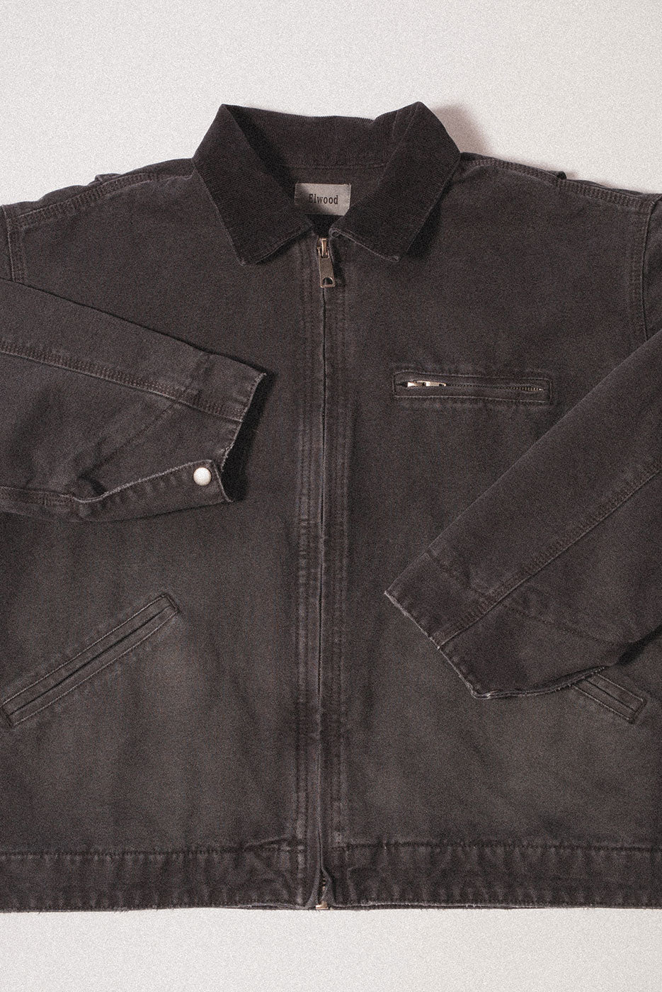 PETROL JACKET in BLACK – Elwood Clothing