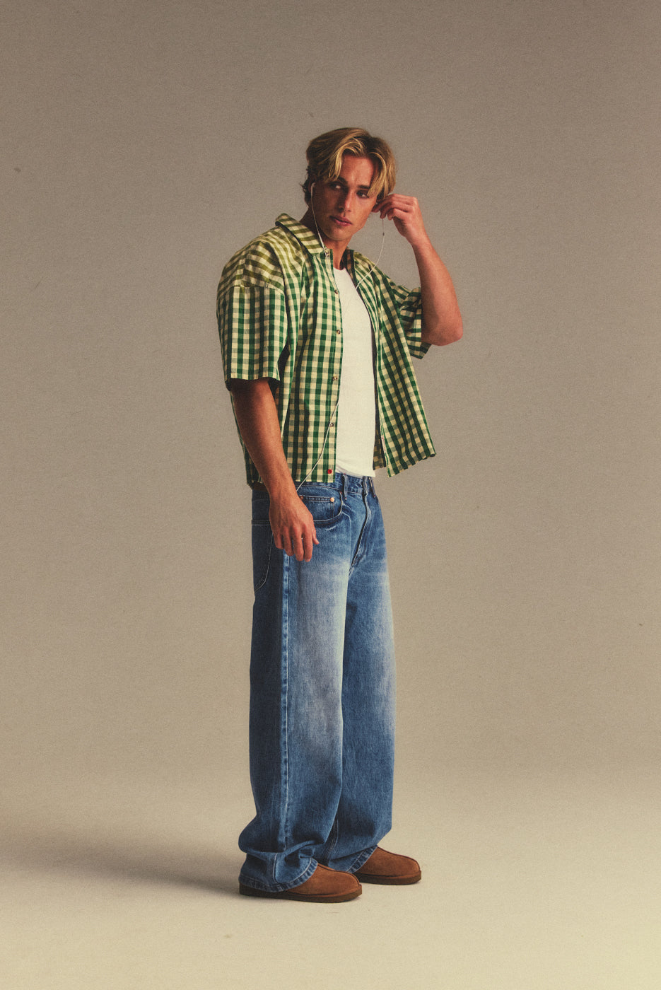 THE GENERAL SHIRT in GINGHAM – Elwood Clothing