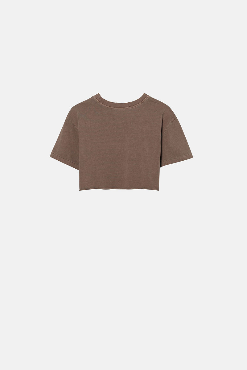 OVERSIZED BABY CORE TEE in VINTAGE BROWN – Elwood Clothing