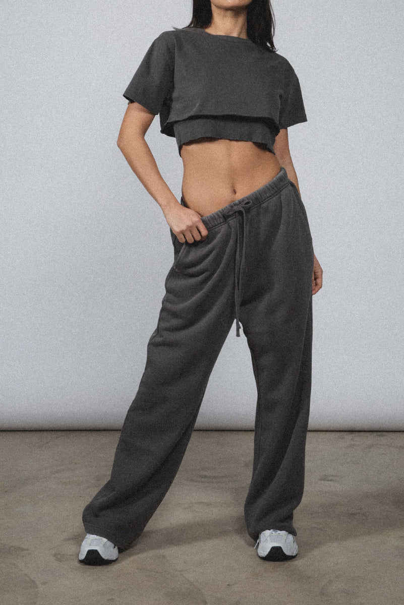 OVERSIZED BABY CORE TEE in VINTAGE GREY – Elwood Clothing