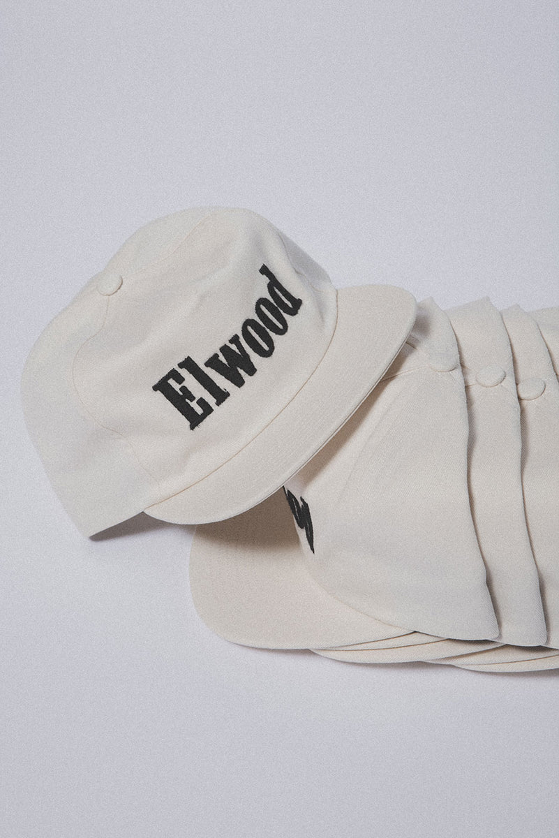 TRADEMARK CAP in NATURAL / BLACK – Elwood Clothing